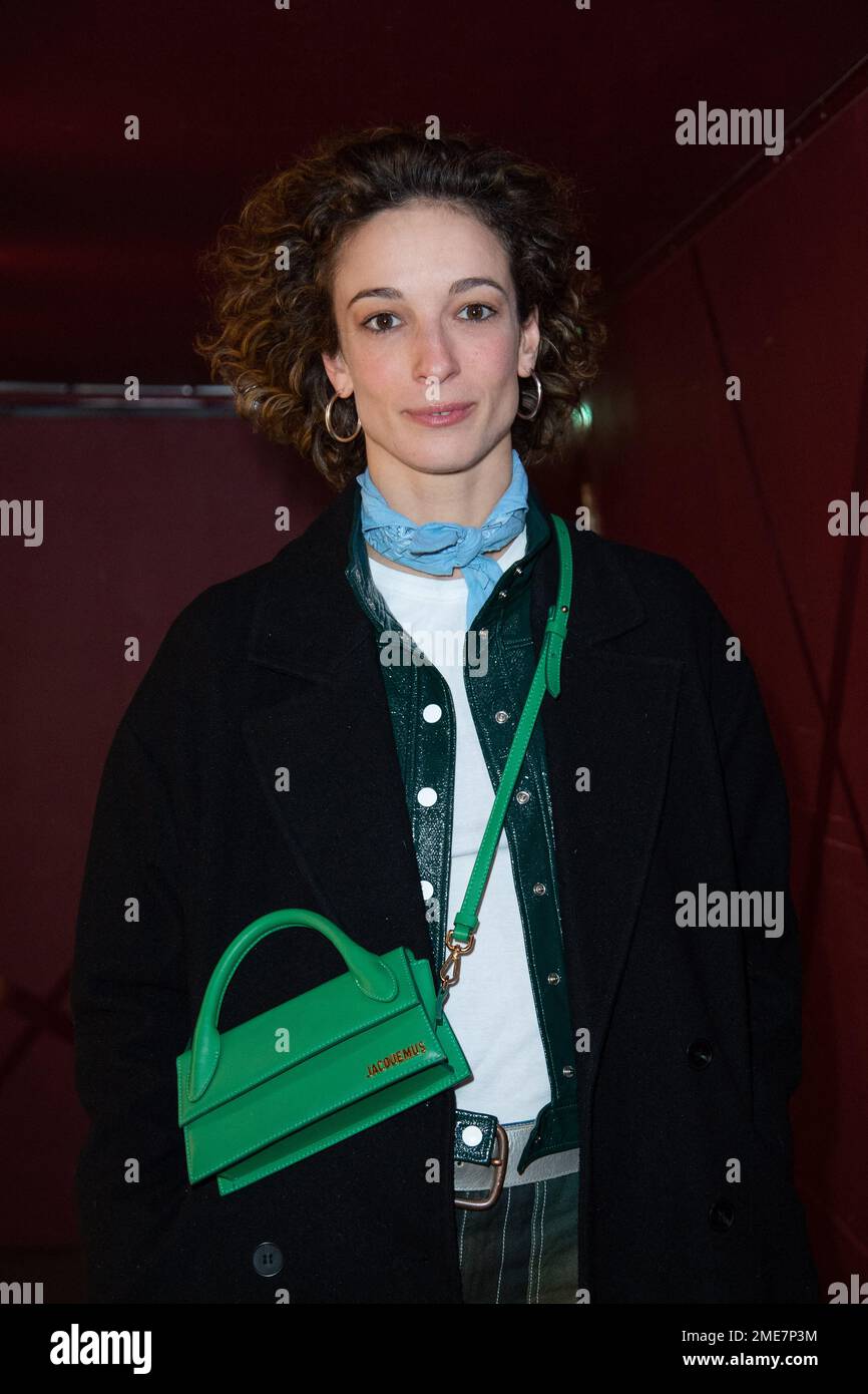 Olivia Courbis attending the Chmps Parisse Haute Couture Spring Summer ...