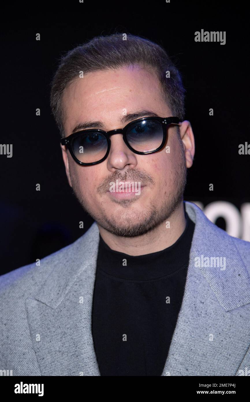 Andreas Kastros attending the Chmps Parisse Haute Couture Spring Summer ...