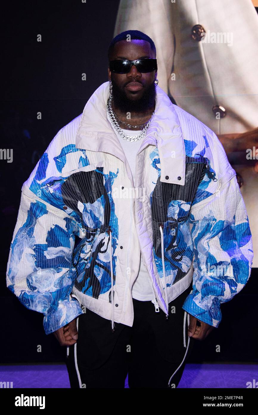 Isaiah Denzel attending the Chmps Parisse Haute Couture Spring Summer ...