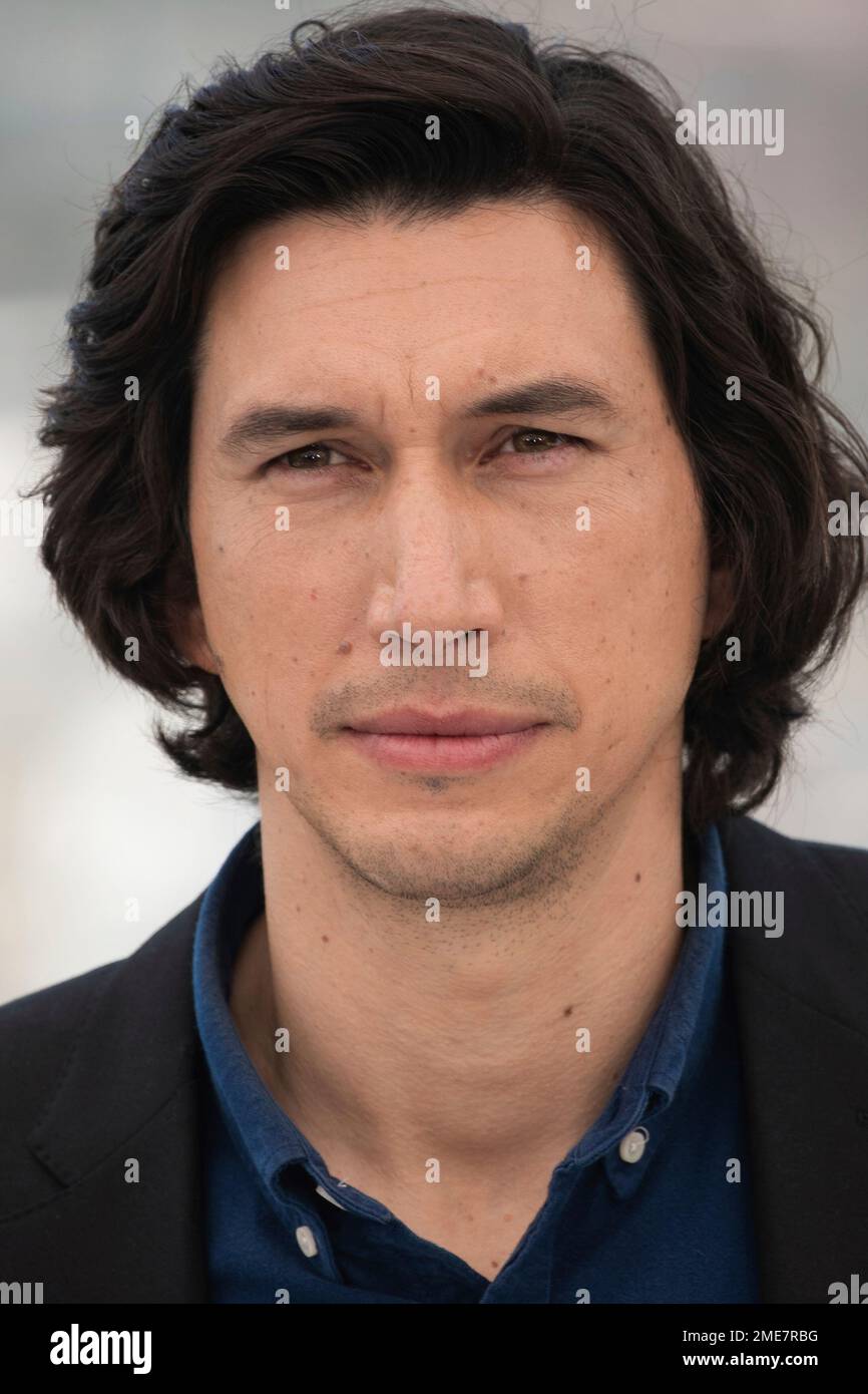Adam Driver poses for photographers at the photo call for the film ...