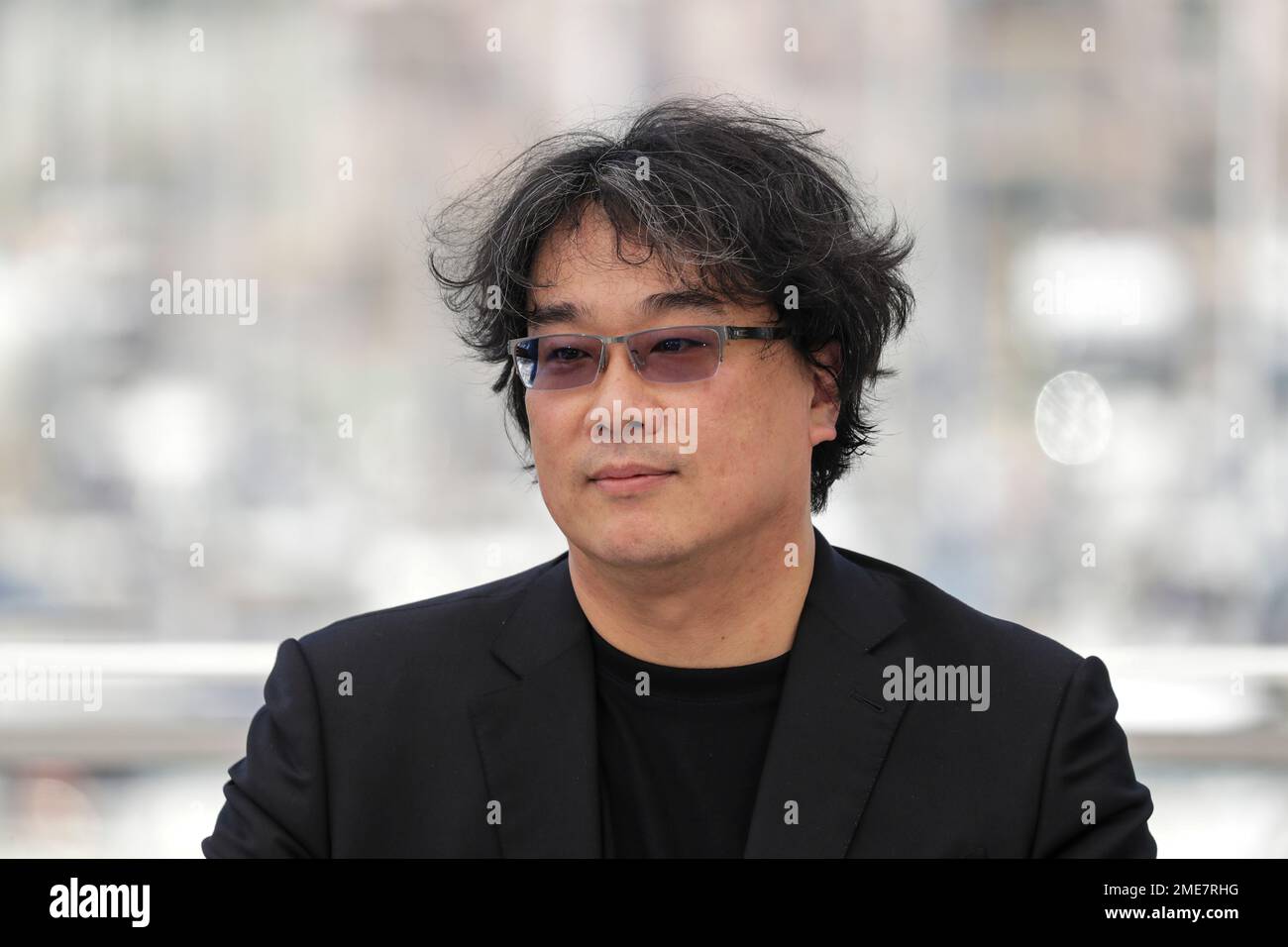 Director Bong Joon Ho poses for photographers at a photo call during ...