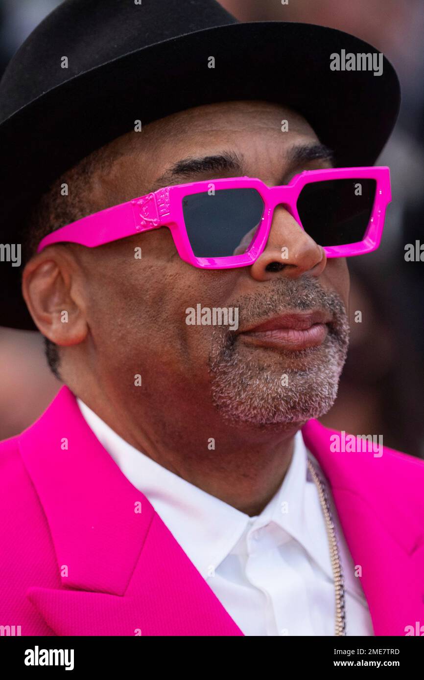 Spike Lee poses for photographers upon arrival at the premiere of the ...