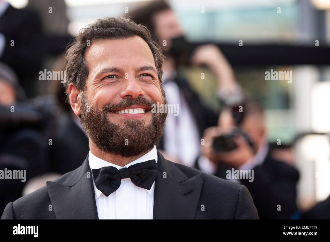 Laurent Lafitte poses for photographers upon arrival at the premiere of ...