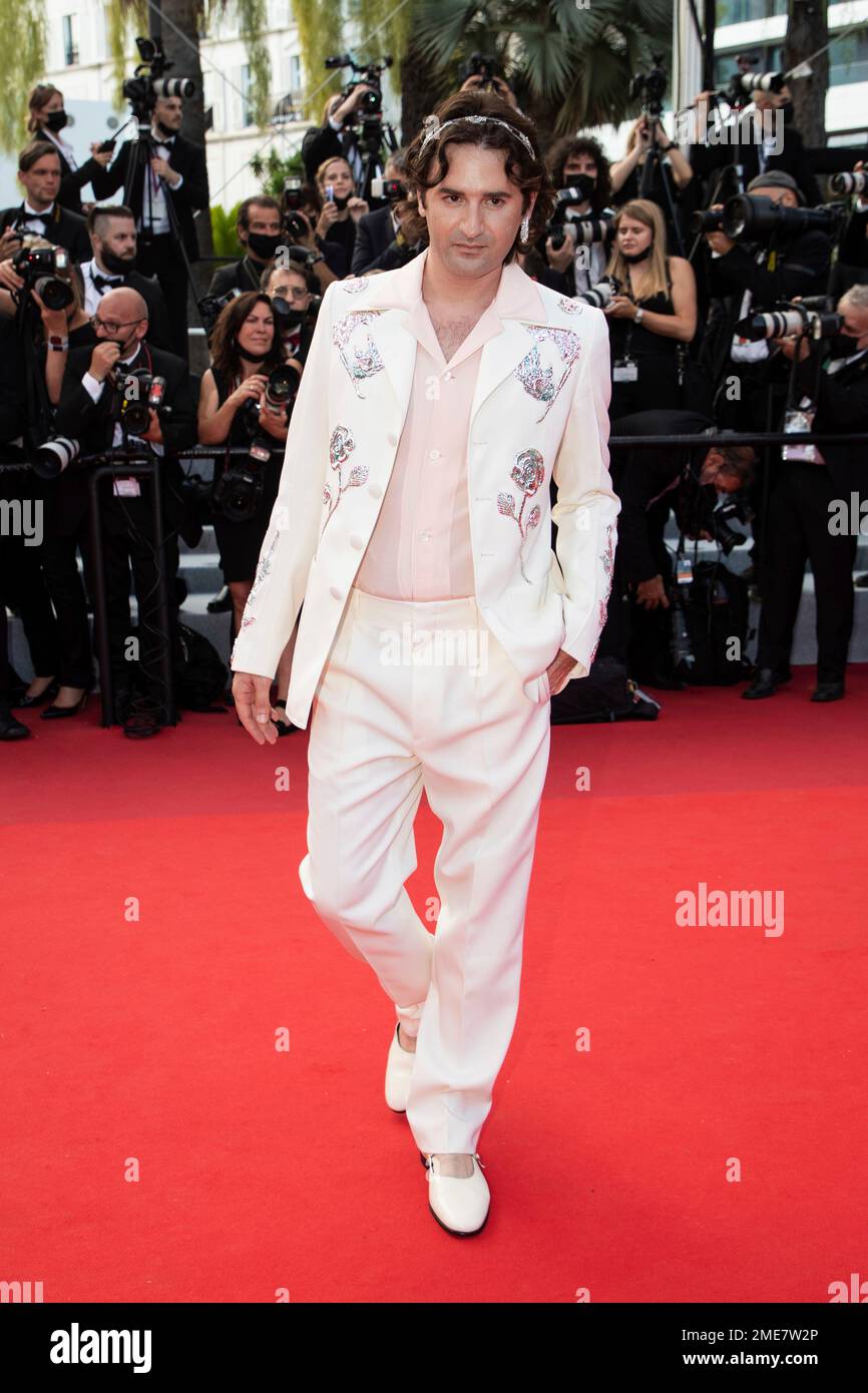 Nicolas Maury poses for photographers upon arrival at the premiere of ...