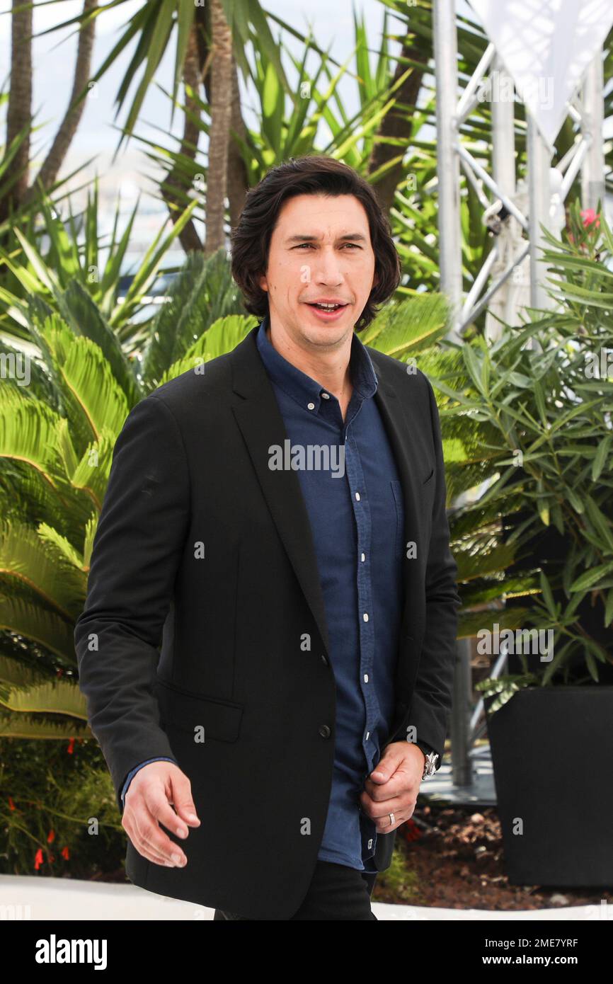 Adam Driver poses for photographers at the photo call for the film ...