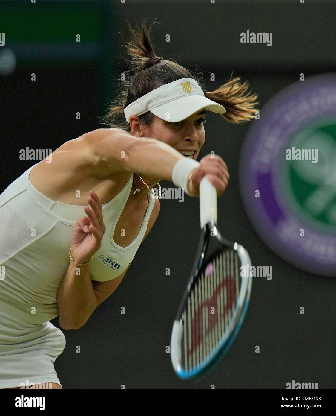 Australias Ajla Tomljanovic Plays A Return To Britains Emma Raducanu