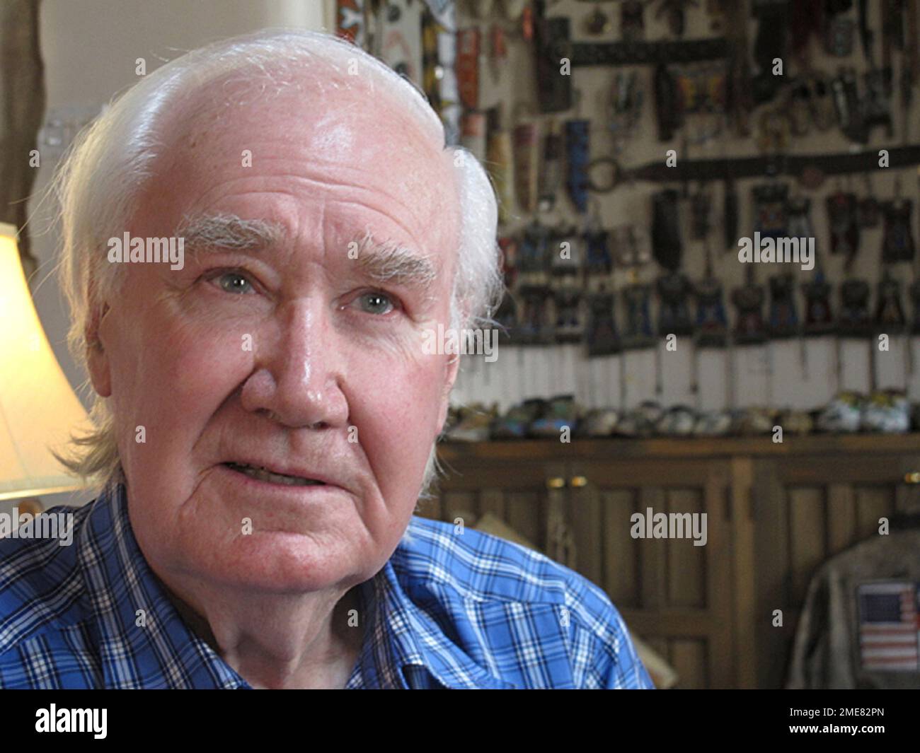 FILE - In this March 22, 2013, file photo, Forrest Fenn sits in his ...