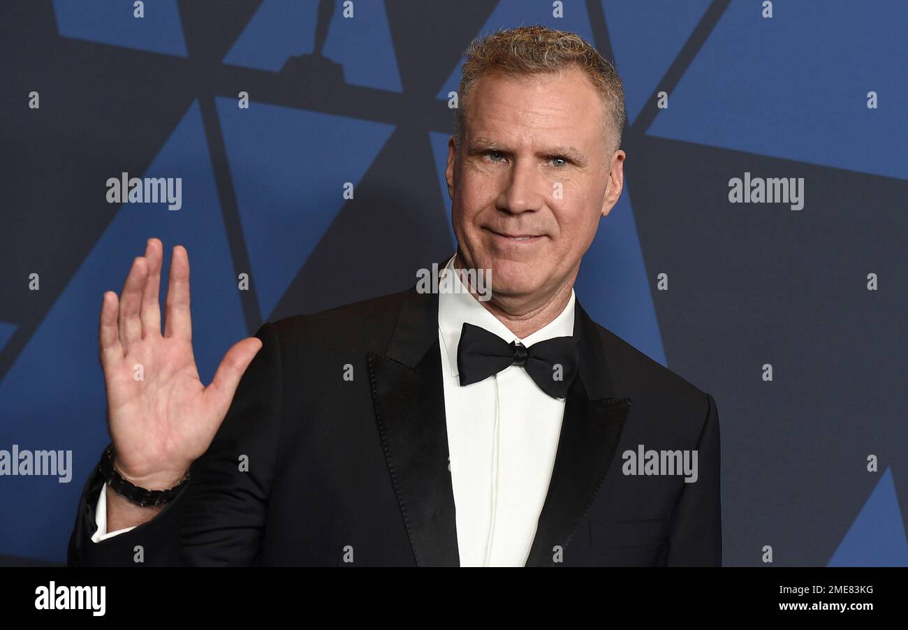 FILE - Will Ferrell arrives at the Governors Awards on Oct. 27, 2019 ...