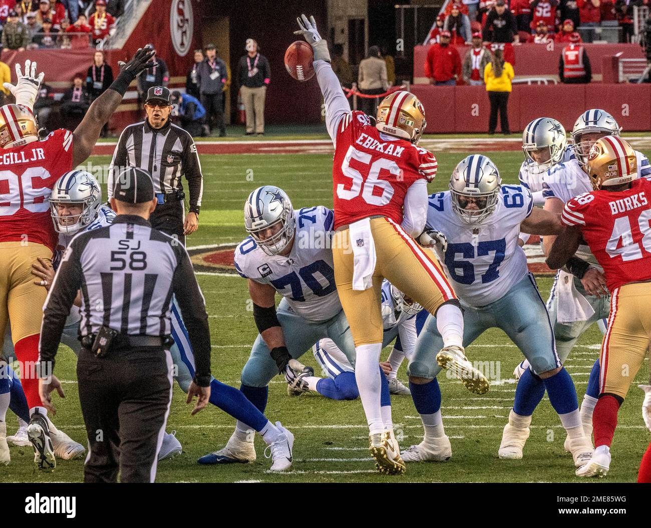 Santa Clara, California, USA. 22nd Jan, 2023. San Francisco 49ers ...