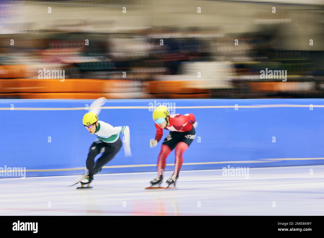 Nagano, Japan. 21st Jan, 2023. (L to R) Keita Watanabe, Ibuki Hayashi ...