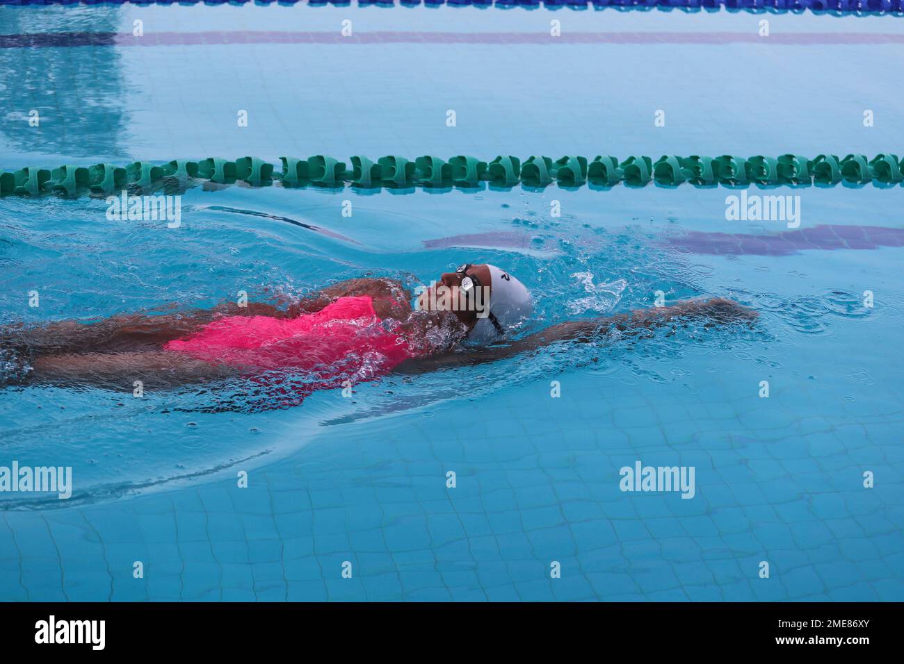Indian swimmer Maana Patel who has qualified for the women's 100m ...