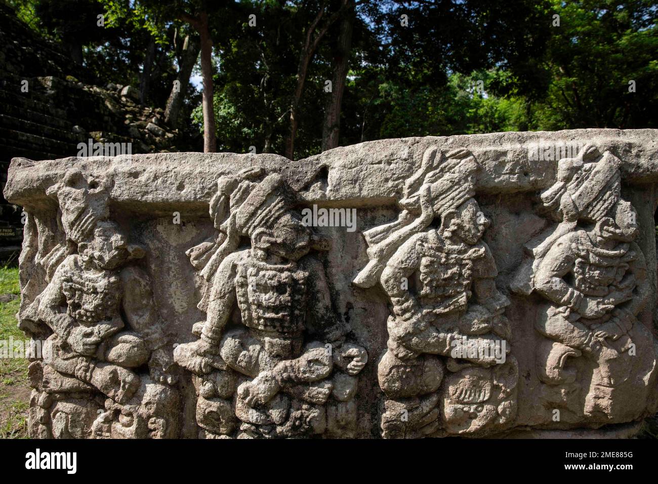 Altar Q that depicts 16 kings in the dynastic succession of the city is ...