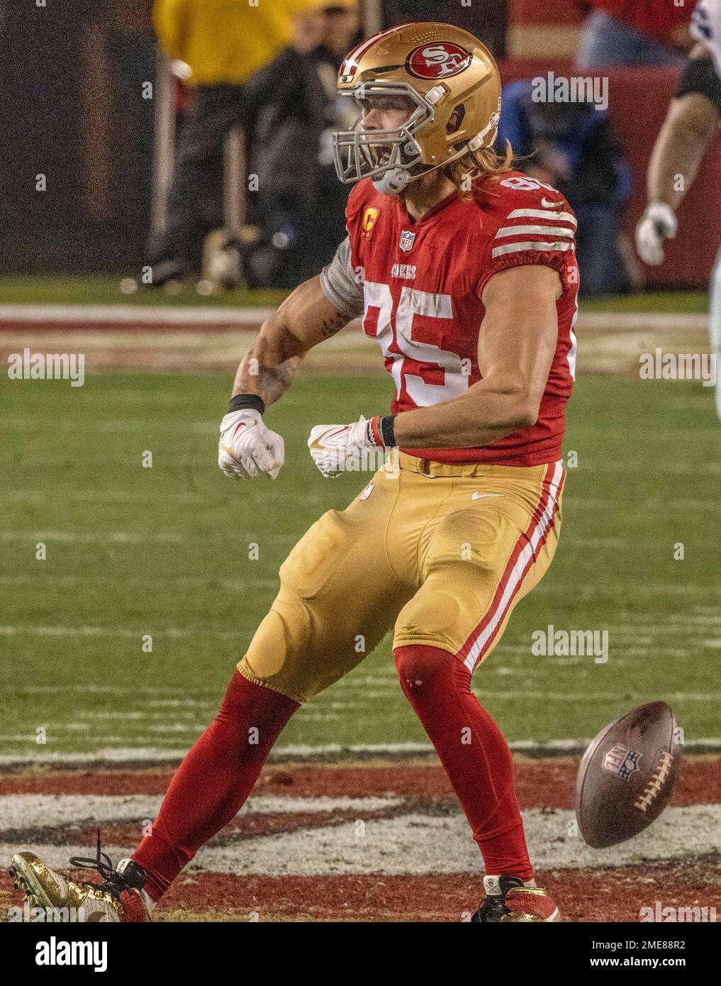 Santa Clara, California, USA. 22nd Jan, 2023. San Francisco 49ers tight ...