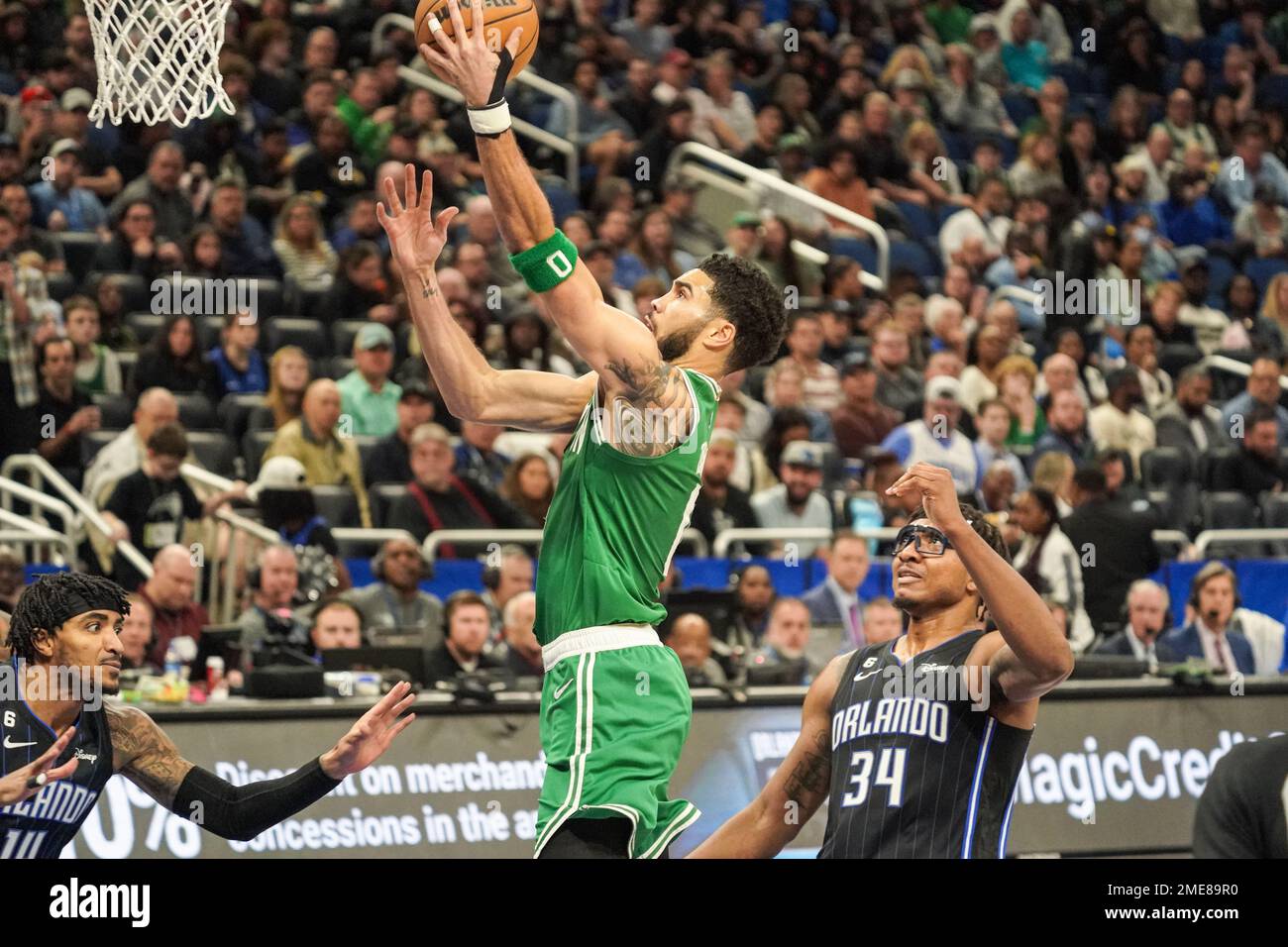 Orlando, Florida, USA, January 23, 2023, Boston Celtics forward Jayson ...