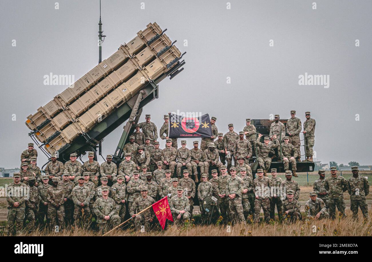 U.S. Army air defenders assigned to 5th Battalion, 7th Air Defense ...