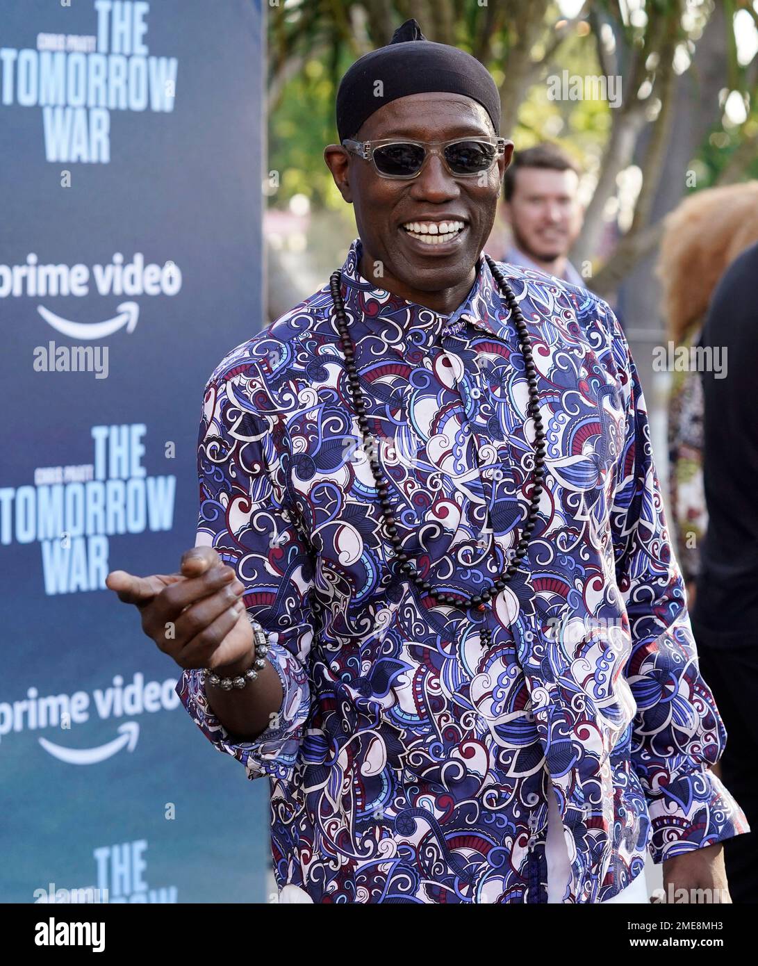 Actor Wesley Snipes poses at the Los Angeles premiere of the film "The ...