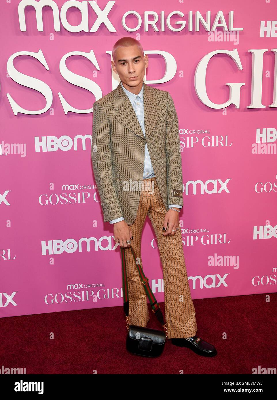 Actor Evan Mock attends the premiere of the new HBO Max television ...