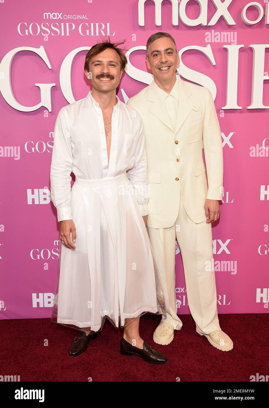 Executive producer and showrunner Josh Safran, right, and husband Ted ...