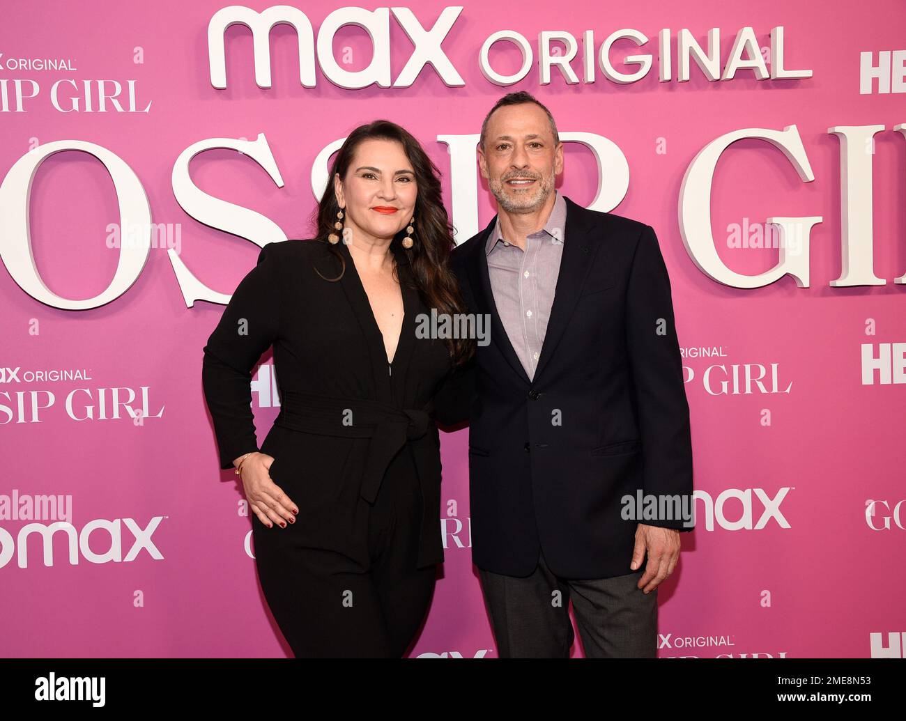 Executive producers Gina Girolamo, left, and Leslie Morgenstein attend ...