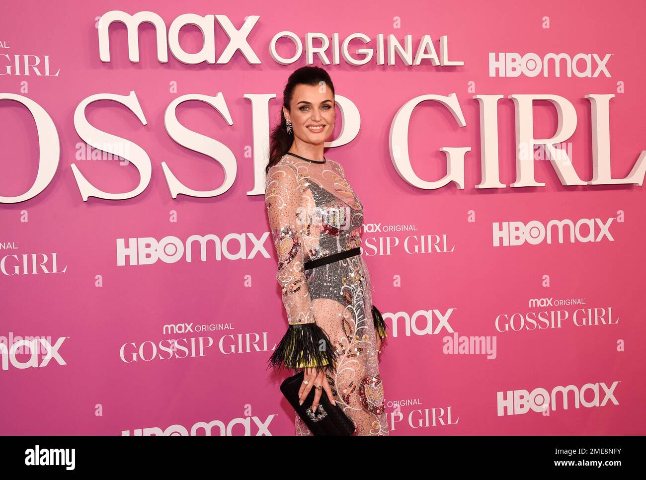 Actress Lyne Renee attends the premiere of the new HBO Max television ...