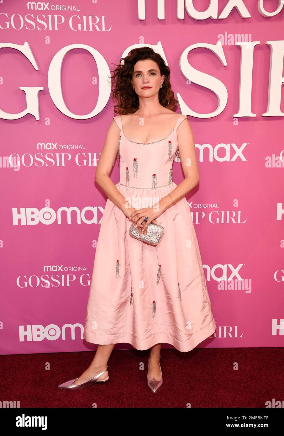 Actress Megan Fergusen attends the premiere of the new HBO Max ...