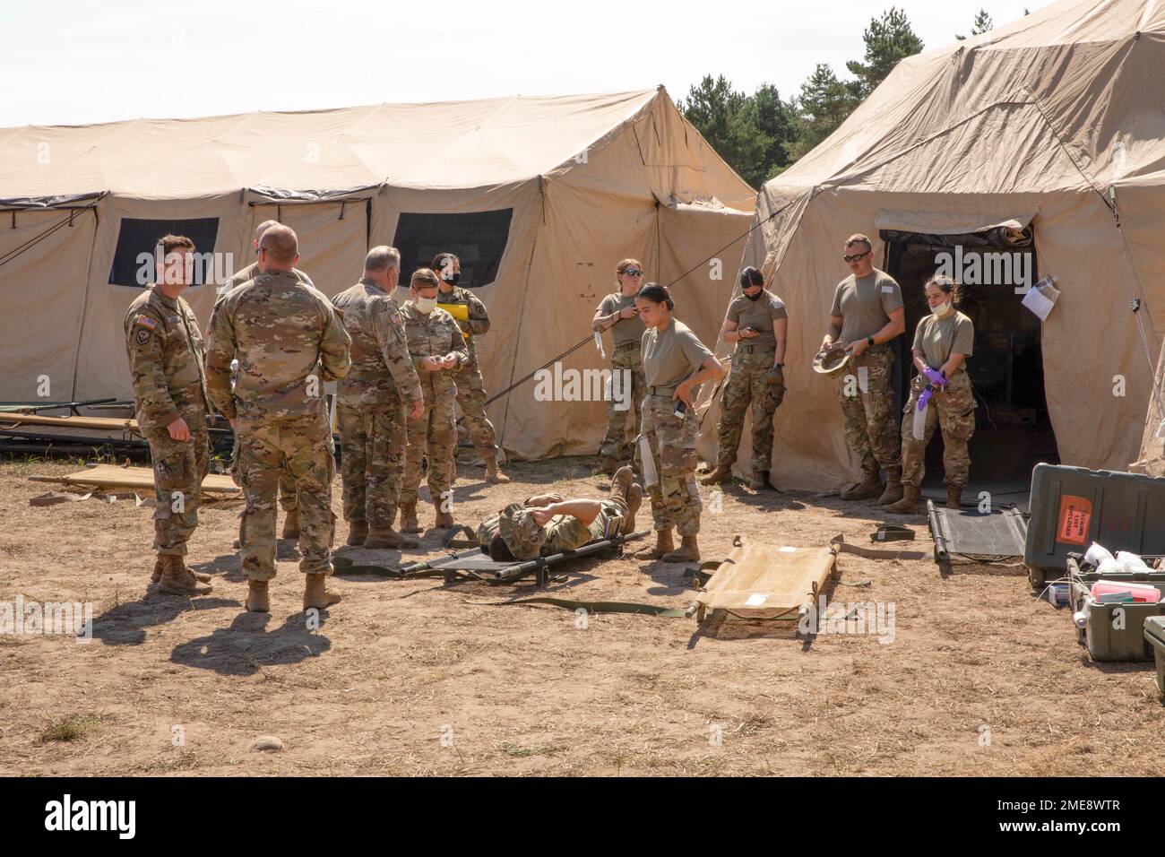 1171st medical company area support hi-res stock photography and images ...