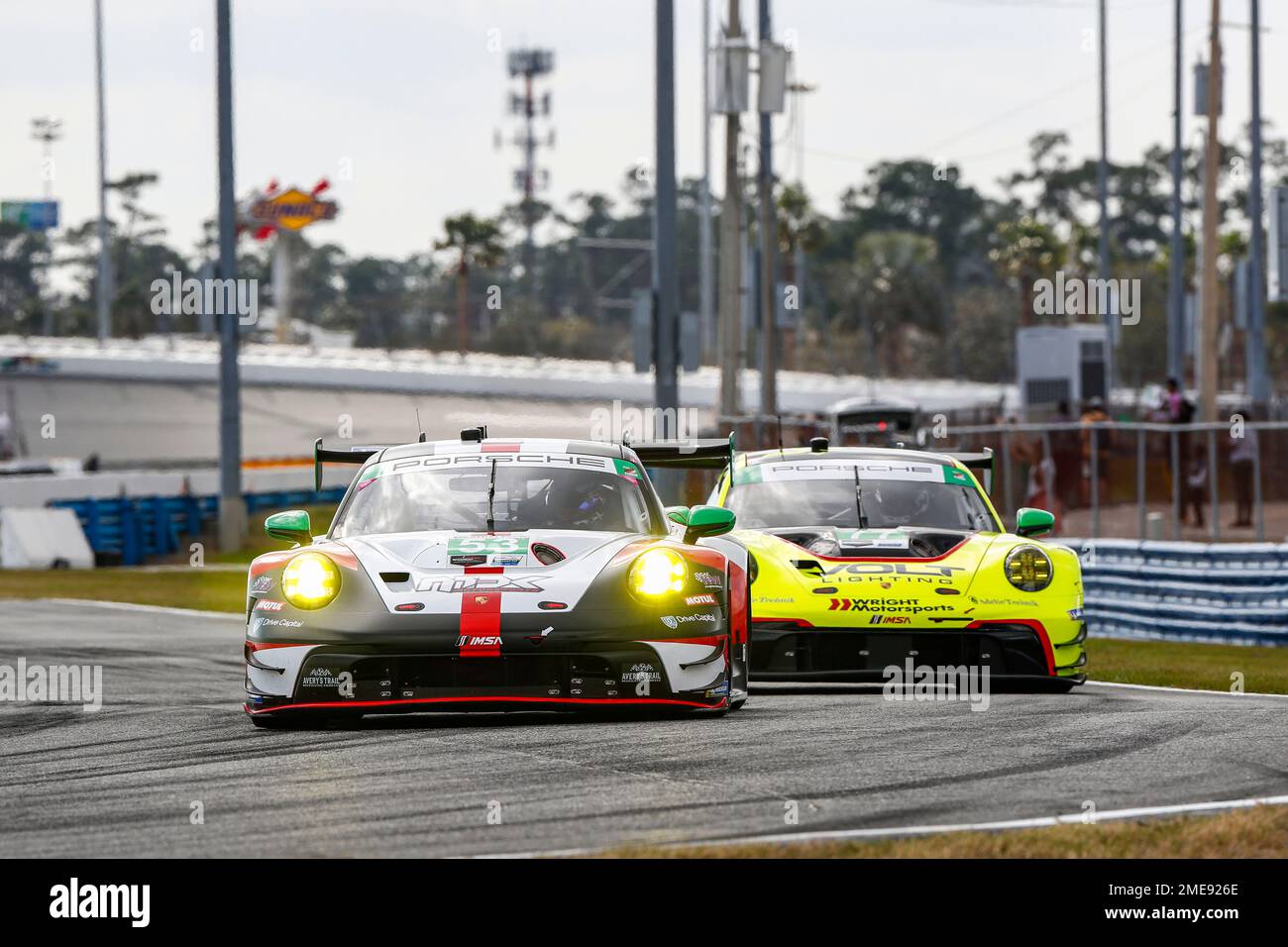 Daytona, Vereinigte Staaten. 22nd Jan, 2023. Porsche 911 GT3 R, MDK ...