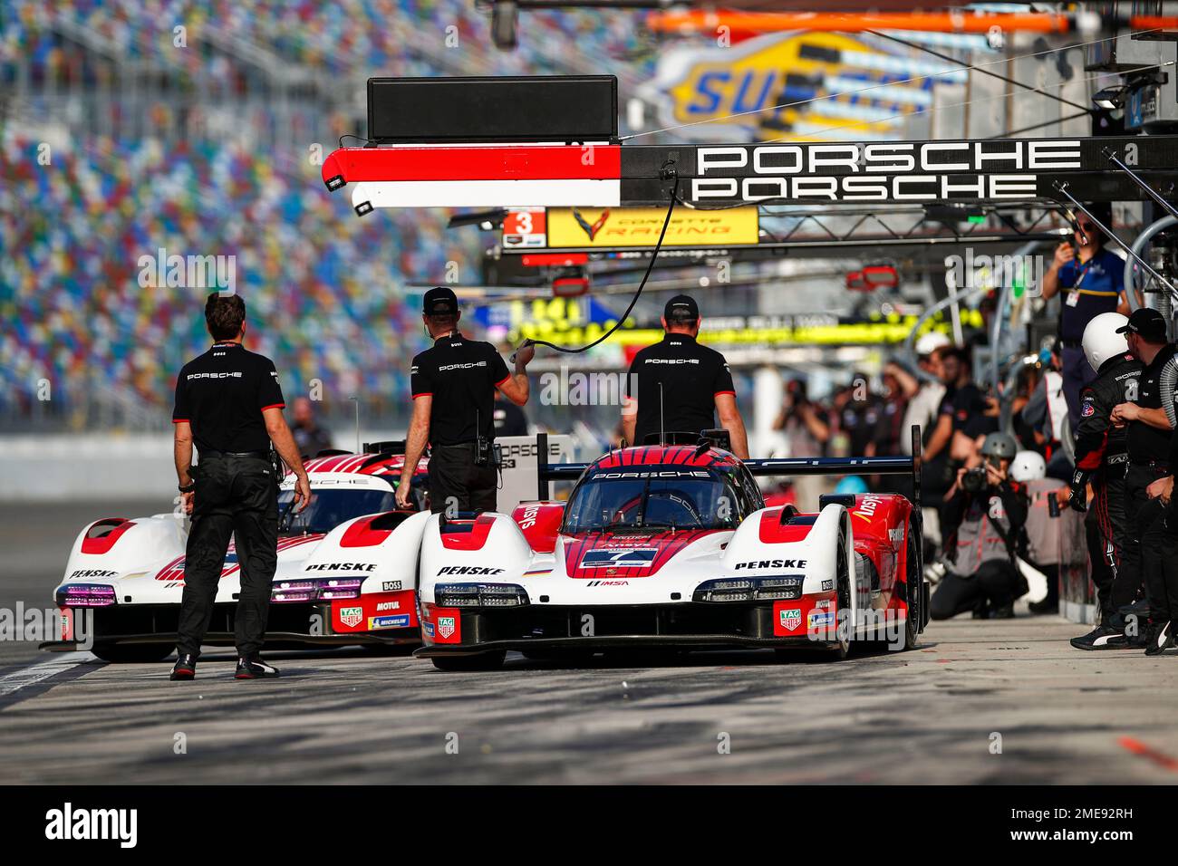 Daytona, Vereinigte Staaten. 22nd Jan, 2023. Porsche 963, Porsche ...