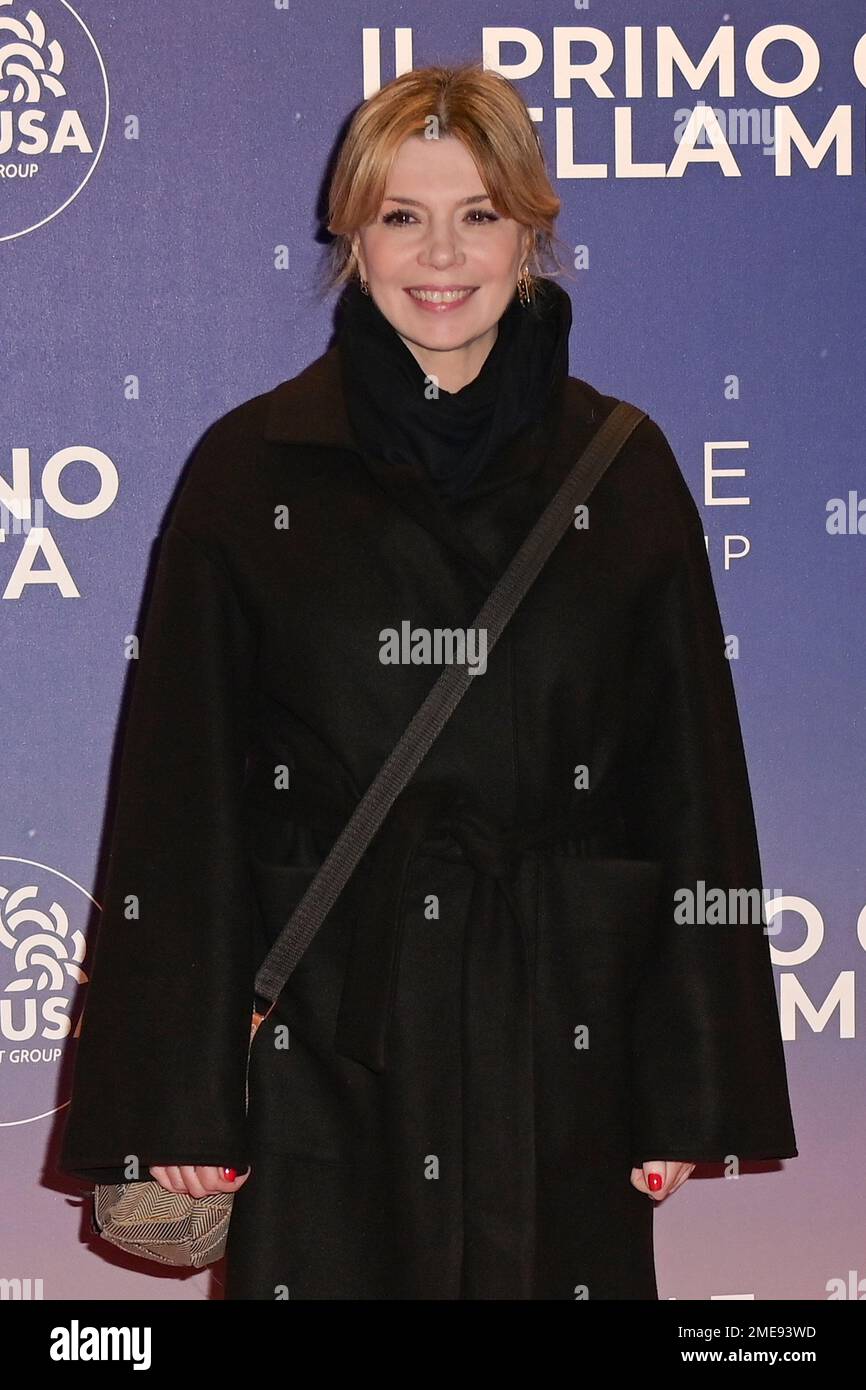 Rome, Italy. 23rd Jan, 2023. Benedicta Boccoli attends the red carpet ...