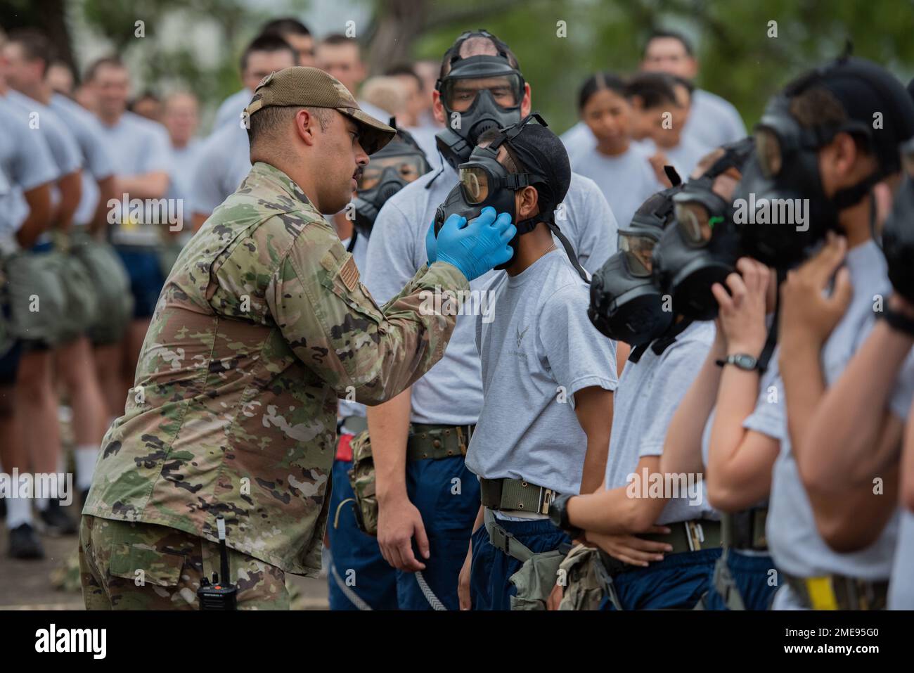 The Basic Expeditionary Airman Skills Training's (BEAST) Mask ...