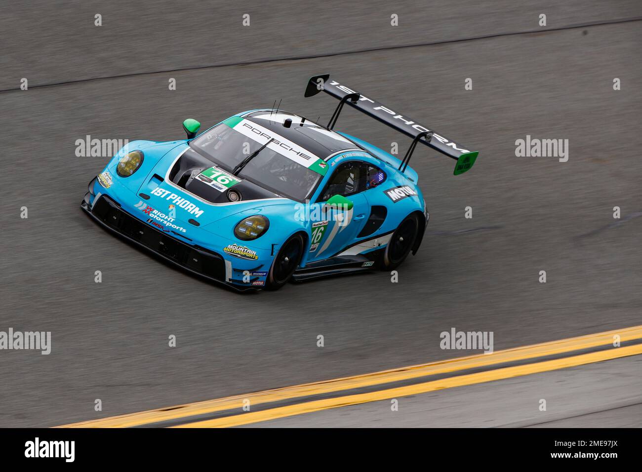 Daytona, Vereinigte Staaten. 21st Jan, 2023. Porsche 911 GT3 R, Wright ...