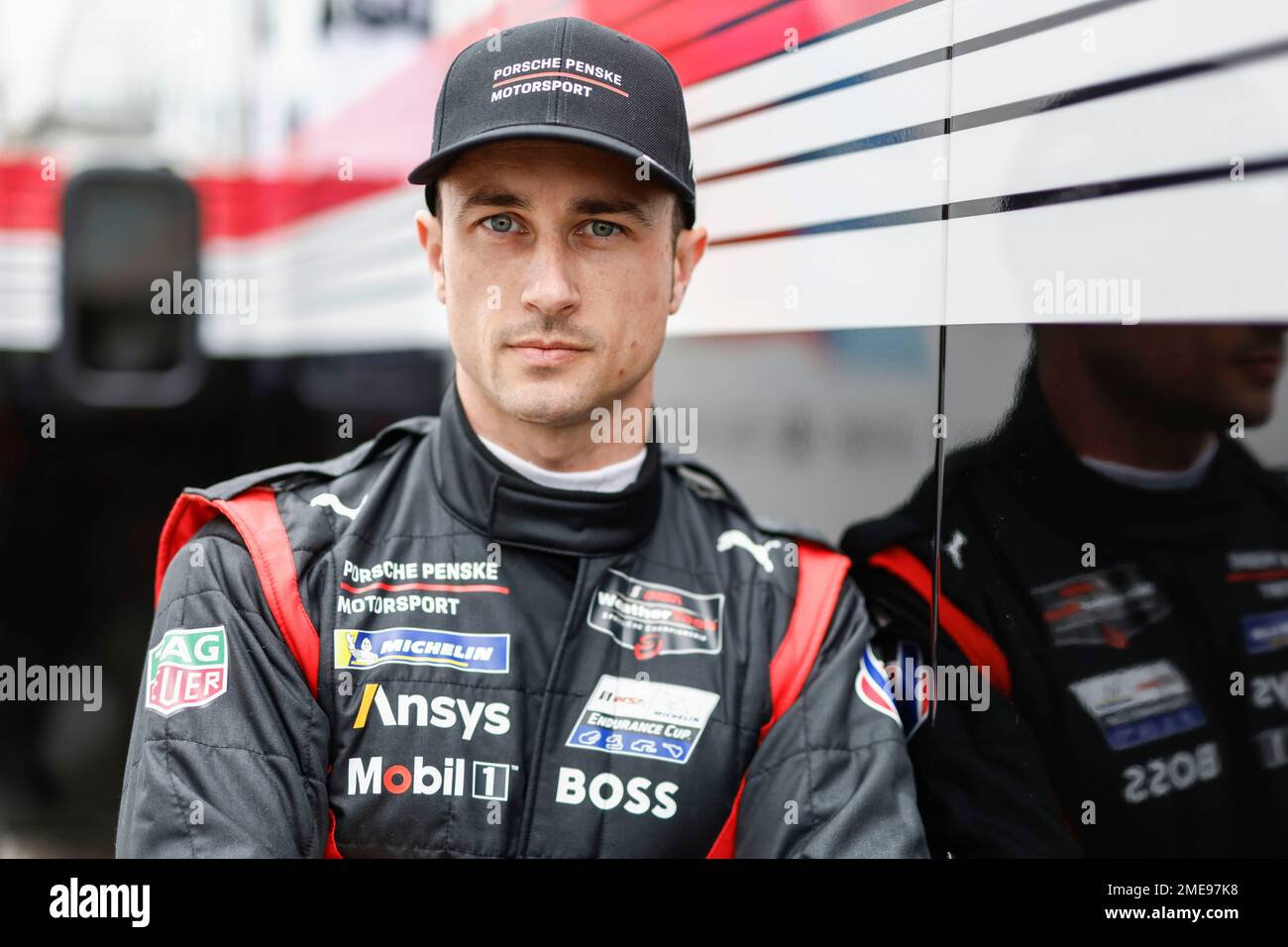 Daytona, Vereinigte Staaten. 21st Jan, 2023. Porsche Penske Motorsport ...