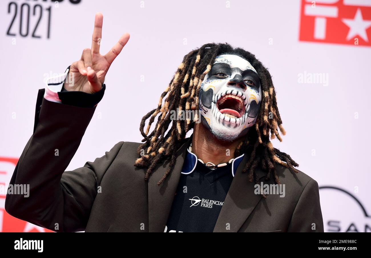 Note Marcato arrives at the BET Awards on Sunday, June 27, 2021, at the ...