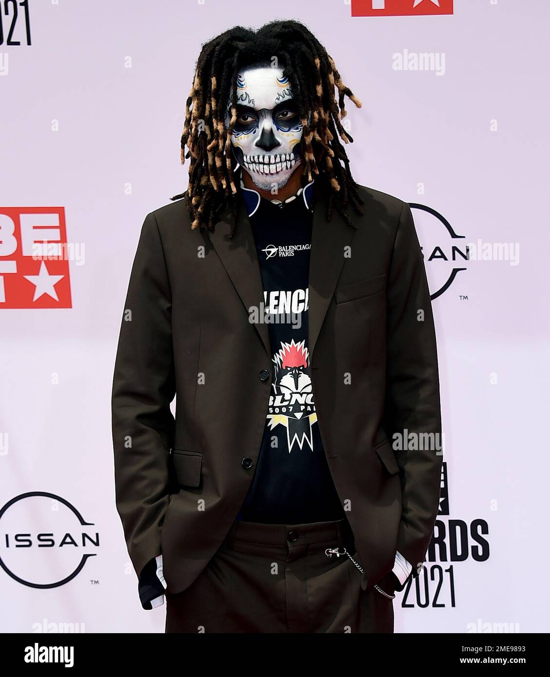 Note Marcato arrives at the BET Awards on Sunday, June 27, 2021, at the ...