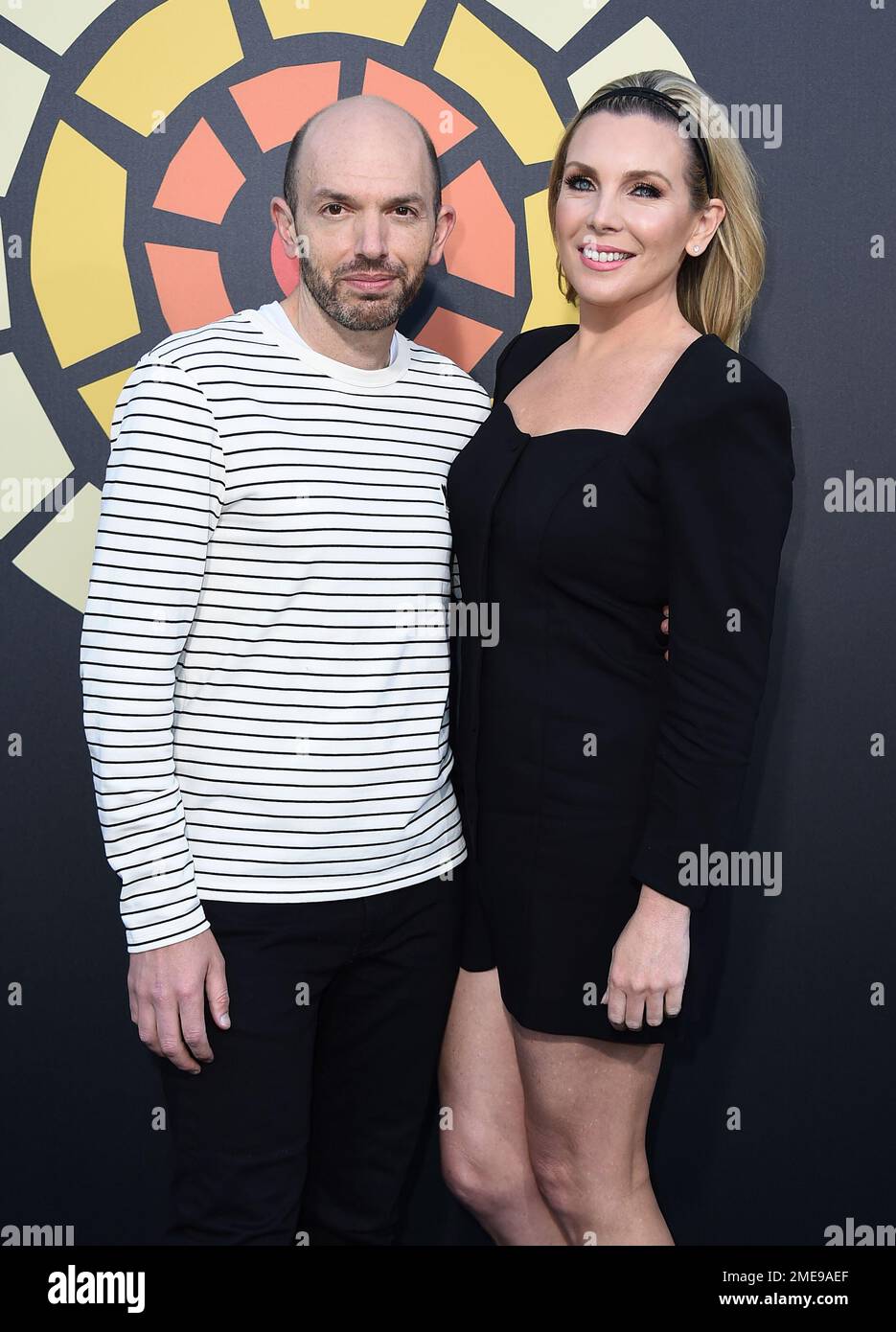 Paul Scheer, left, and June Diane Raphael arrive at CTAOP's Night Out ...
