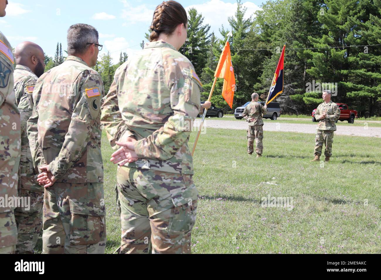 Col. Richard Ferguson, 29th Combat Aviation Brigade commander, Maryland ...