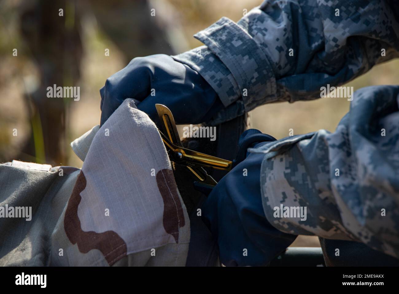 U.S. Marines with the Personnel, Recovery, and Processing Company, U.S ...