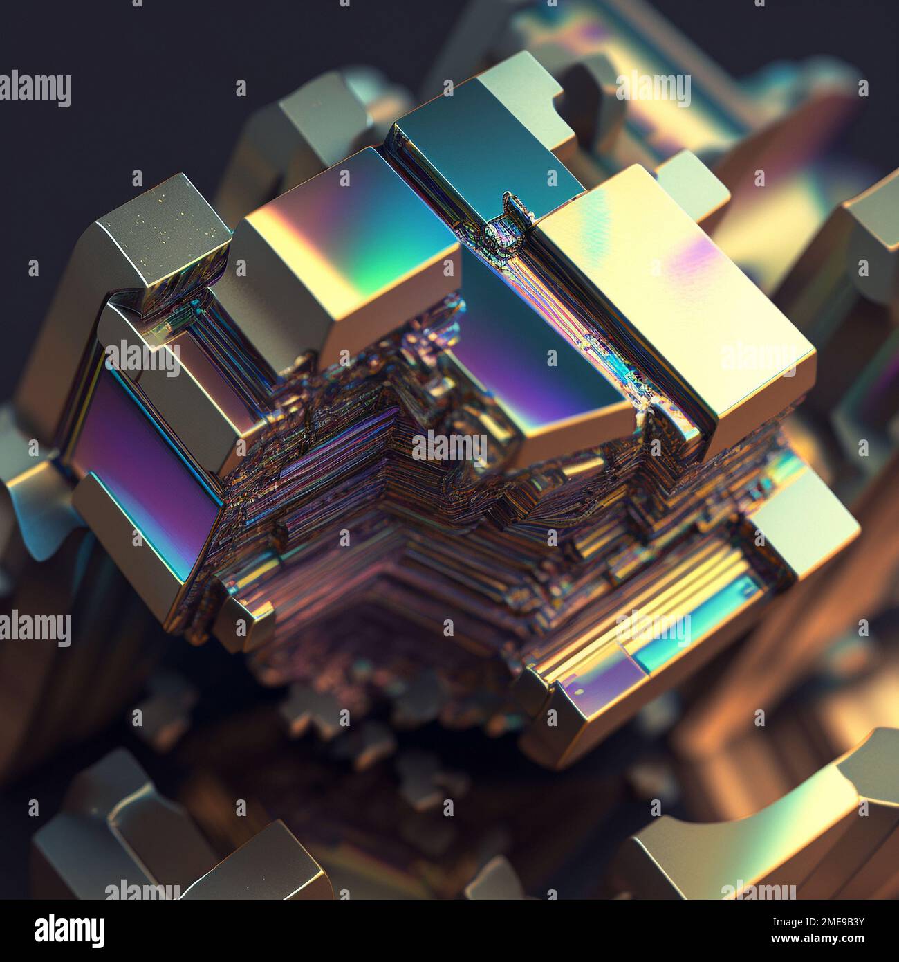 Metallic silver stones hi-res stock photography and images - Alamy