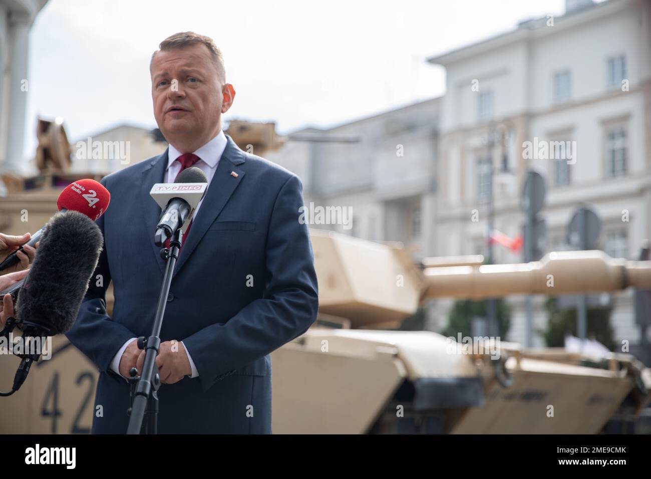 Polish Deputy Prime Minister and Minister of National Defense Mariusz ...