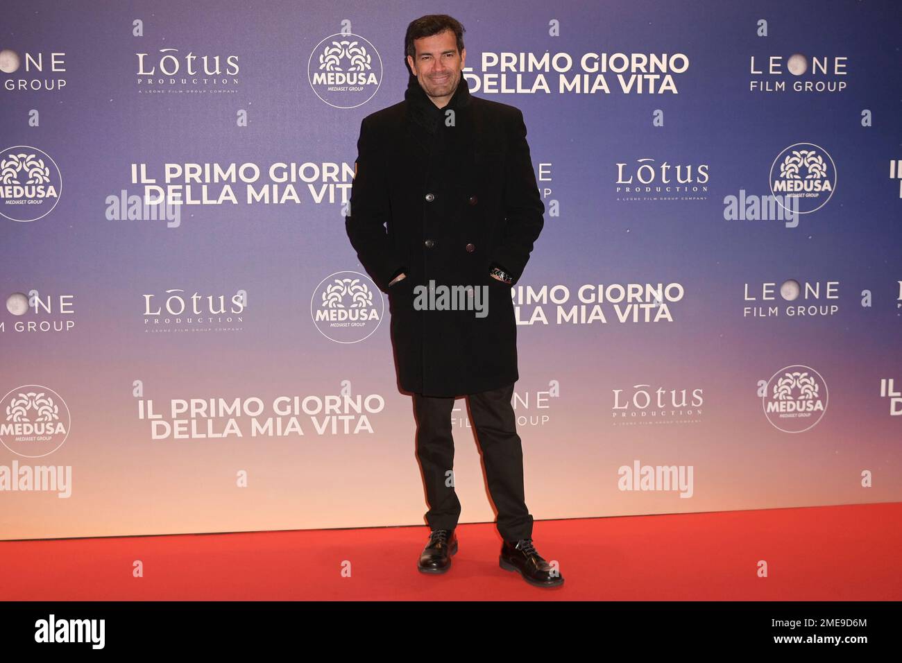Marco Bonini attends the red carpet of the movie "Il primo giorno della ...