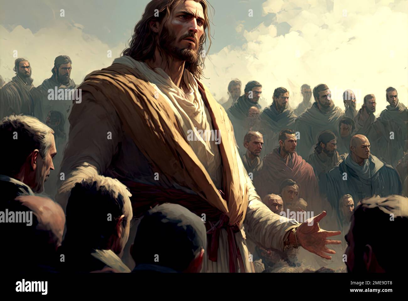 Explaining the gospel hi-res stock photography and images - Alamy