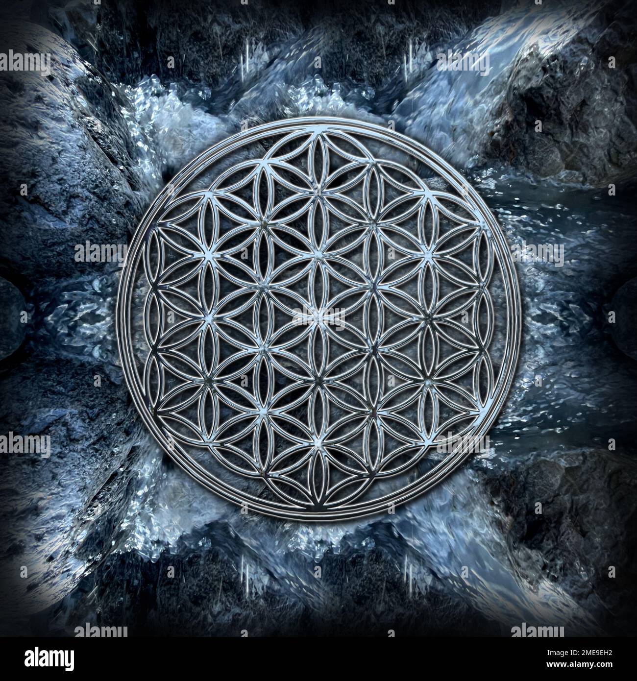 Sacred Geometry Water Symbol Of Alchemy And Sacred Geometry On The