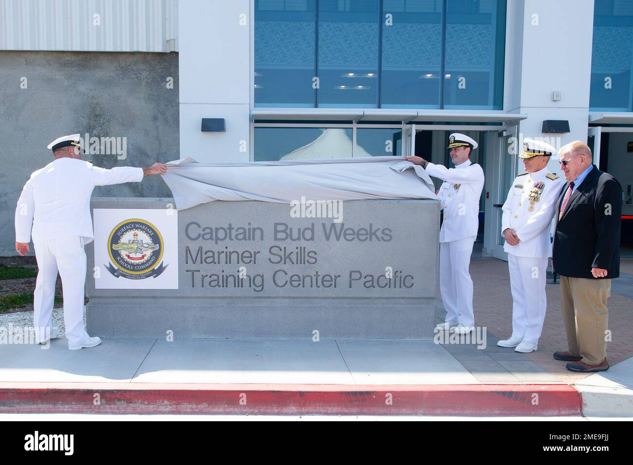 NAVAL BASE SAN DIEGO (Aug. 15, 2022) Vice Adm. Roy Kitchener, Commander ...