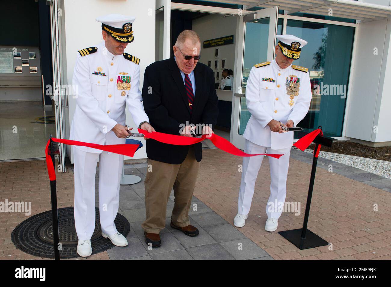 NAVAL BASE SAN DIEGO (Aug. 15, 2022) Vice Adm. Roy Kitchener, Commander ...