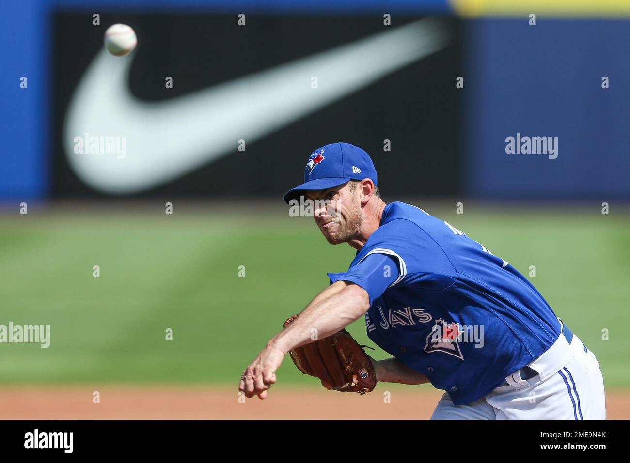 Toronto Blue Jays pitcher Steven Matz throws live batting practice ...