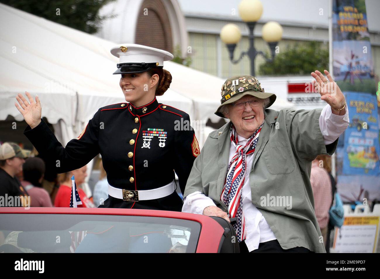 U.S. Marine Staff Sgt. Heather Twigg, a recruiter out of West Des ...