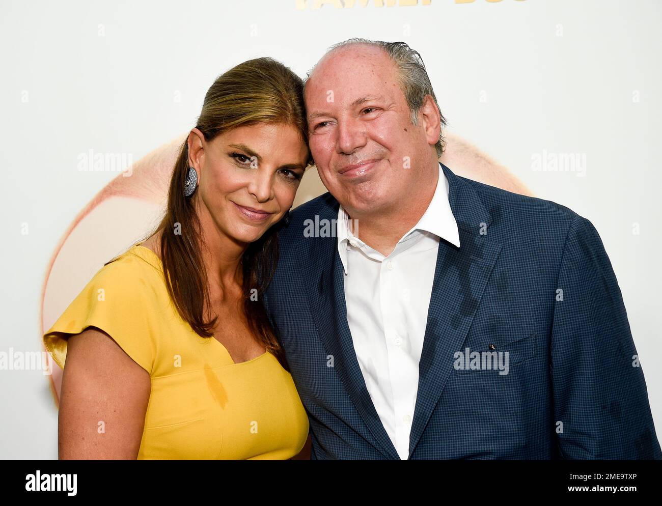 Composer Hans Zimmer, left, and girlfriend Dina De Luca attend the ...
