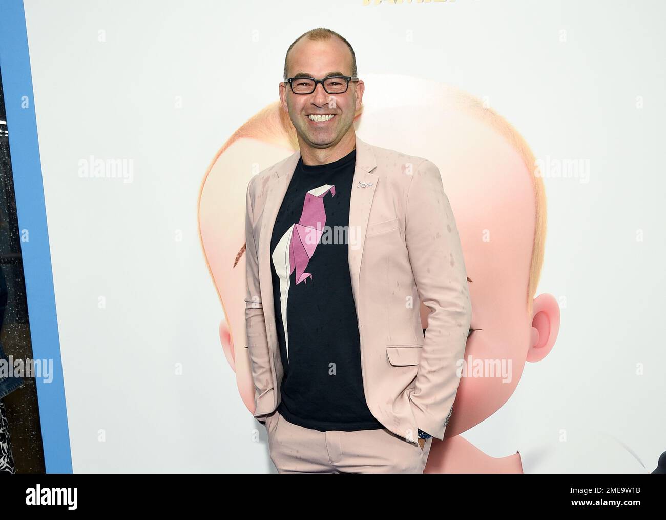Comedian James Murray attends the world premiere of "The Boss Baby ...
