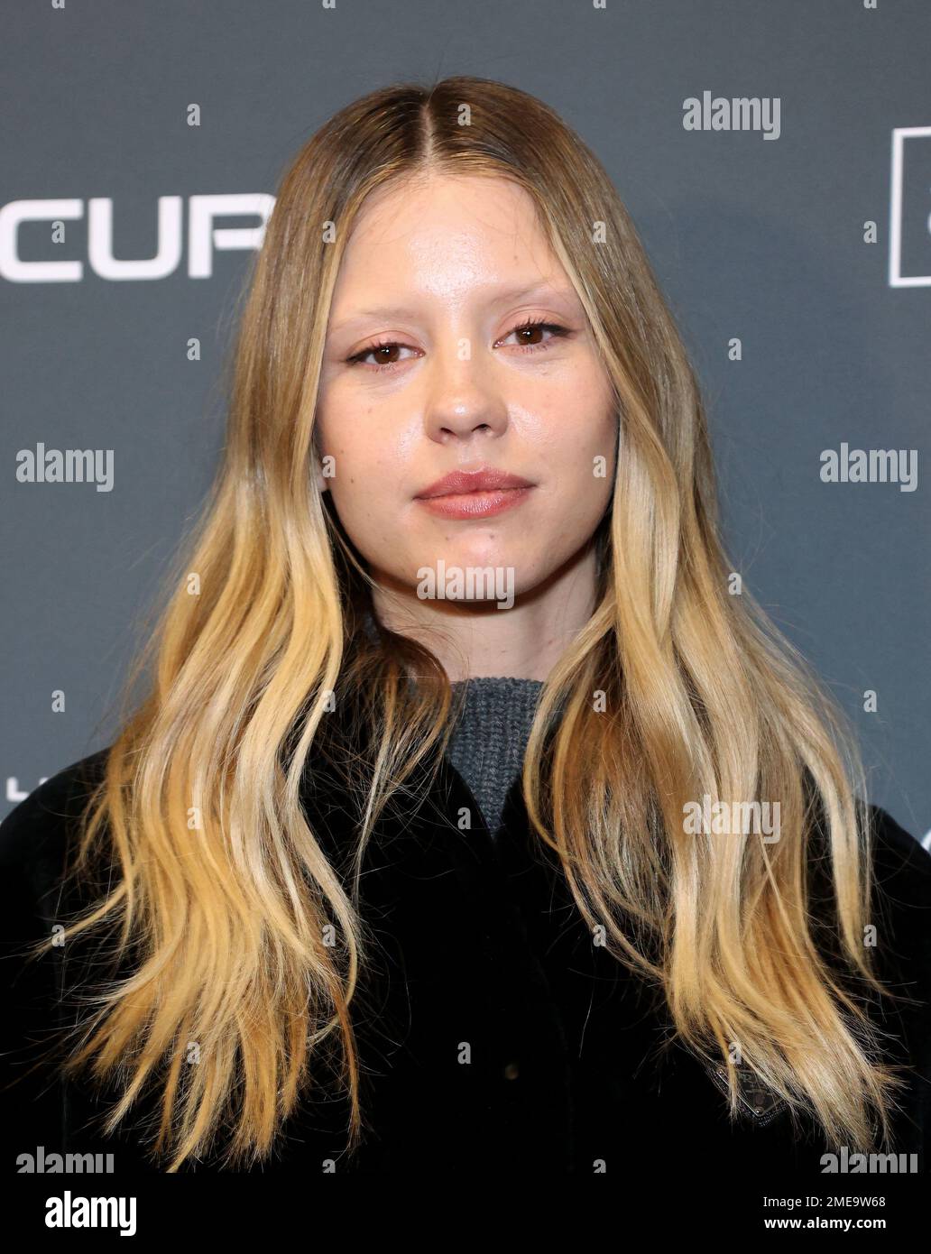 Mia Goth arriving to the “Infinity Pool” premiere during the 2023 ...