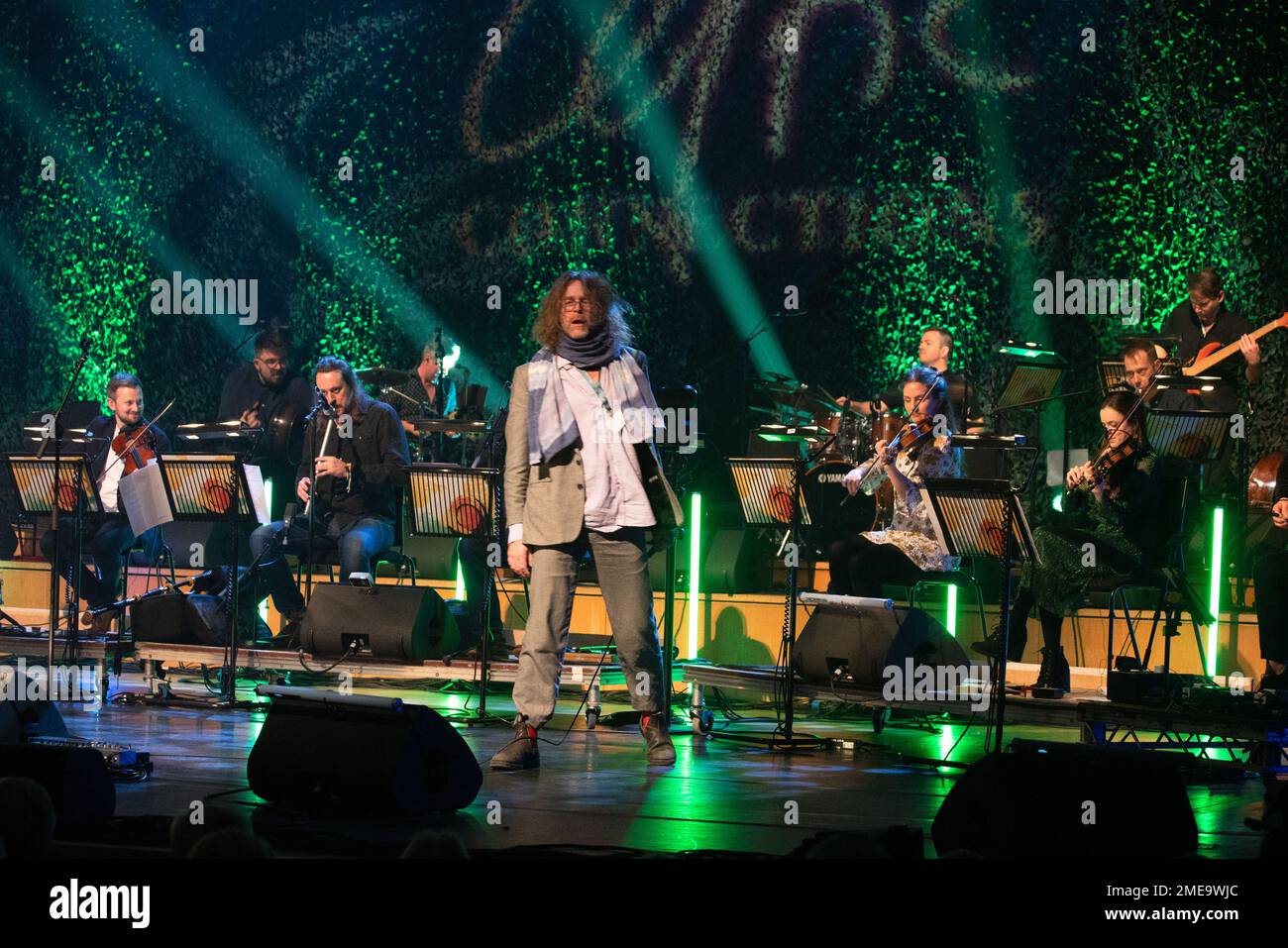 Glasgow Scotland. 19 January 2023. Liam O Maonial, Irish musician, of ...